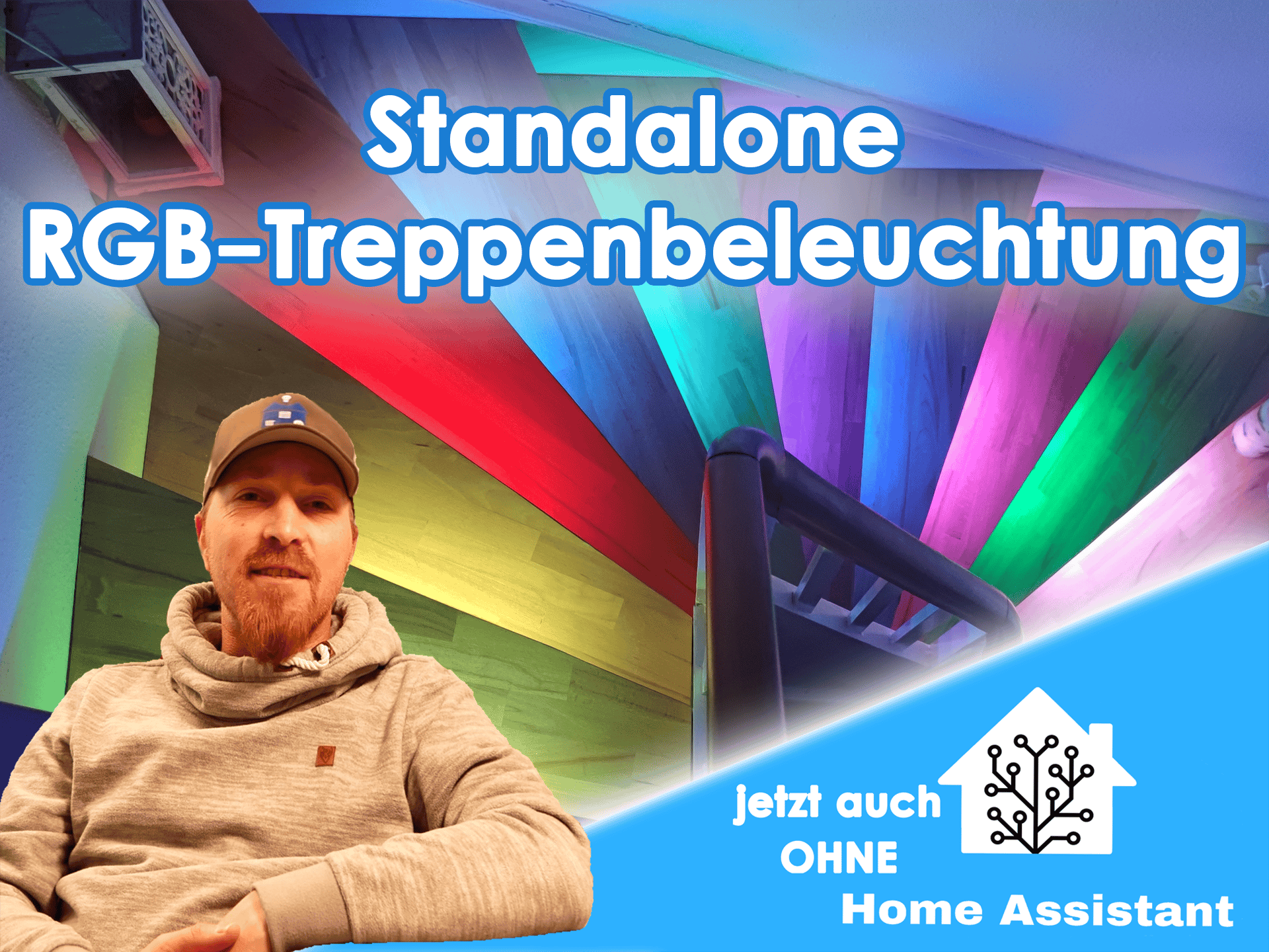 RGB Treppenbeleuchtung STANDALONE jetzt Auch OHNE HOME ASSISTANT 